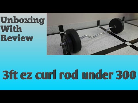Unboxing of Home gym Zig-zag rod with full review - YouTube