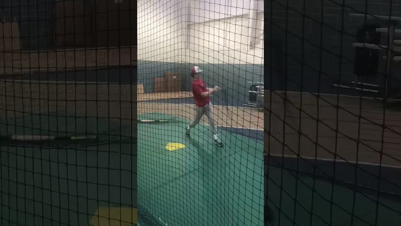 2/20/2020 Cage Hitting - YouTube