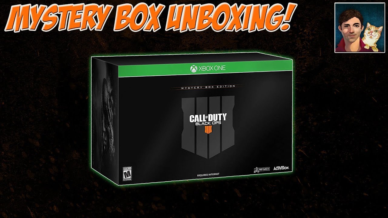 CoD: Black Ops 4 - Mystery Box unboxing - YouTube