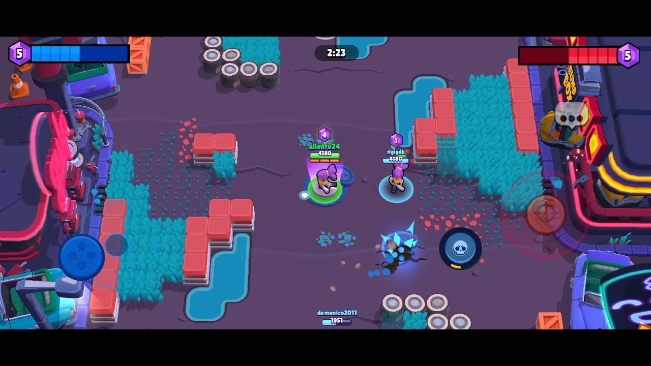 Alien TV Brawl Stars test - 10 - YouTube