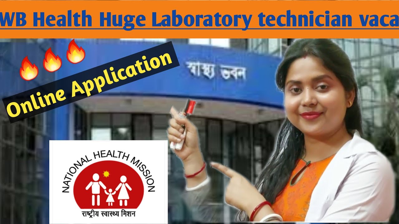 📢WB Health Huge Vacancy For Laboratory Technician🥳 | Lab Technician job ...