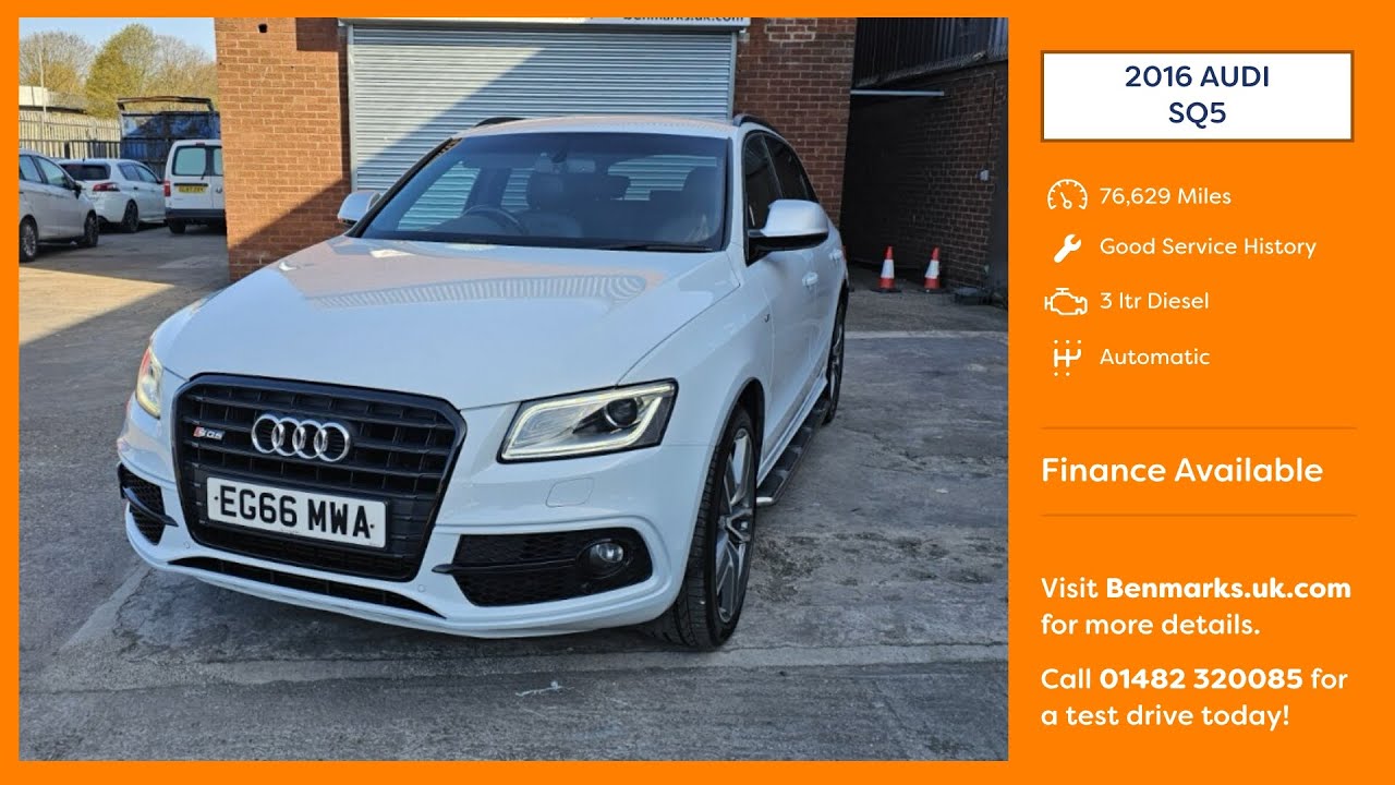 2016 Audi SQ5 BiTDI | White | 326PS | 12M Warranty + Haldex Service ...