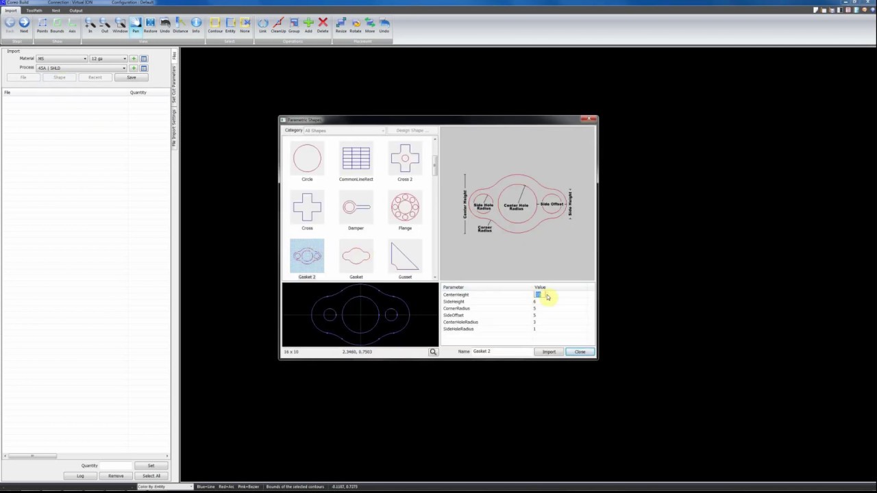 Creating Custom Sized Parts from the Gen 5 Shape Library - YouTube