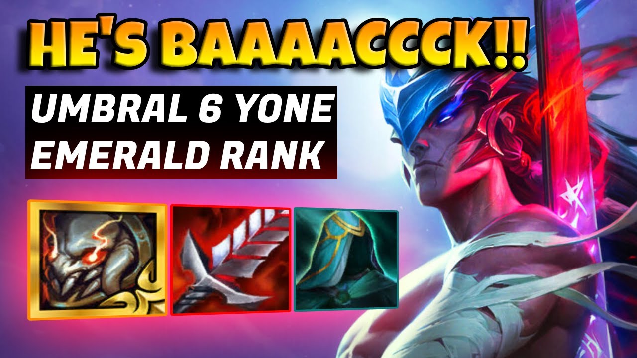 My homage to old Yone in patch 14.12 TFT SET 11 - YouTube