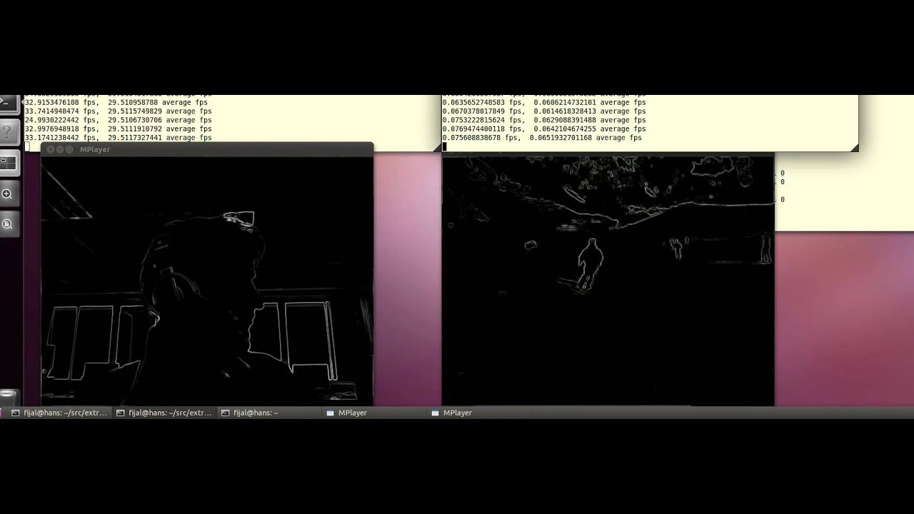 PyPy real time video processing - YouTube