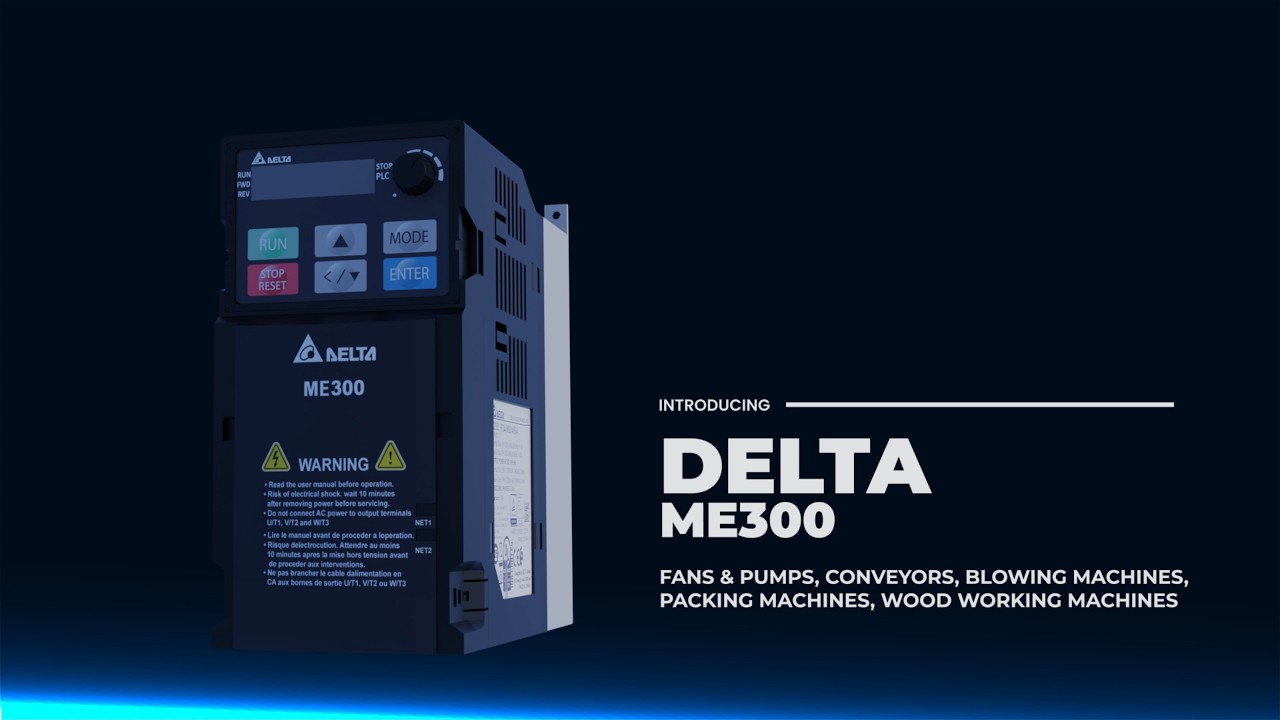 Discover the Power of DELTA ME300 | Compact Vector Control Drive by ...