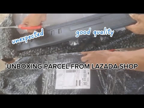 UNBOXING PARCEL FROM LAZADA SHOP ||AbyGayle Vlog - YouTube