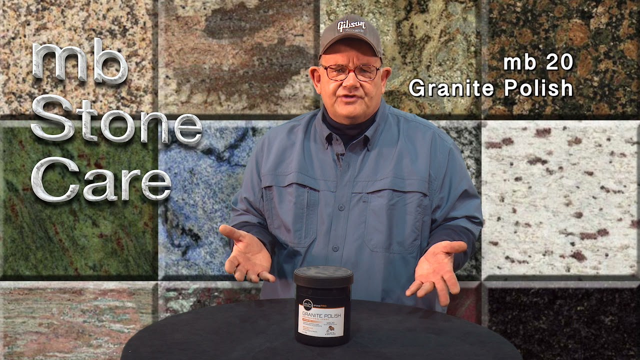 ESP Sales MB Stone care Line MB - 20 Granite Polish - YouTube
