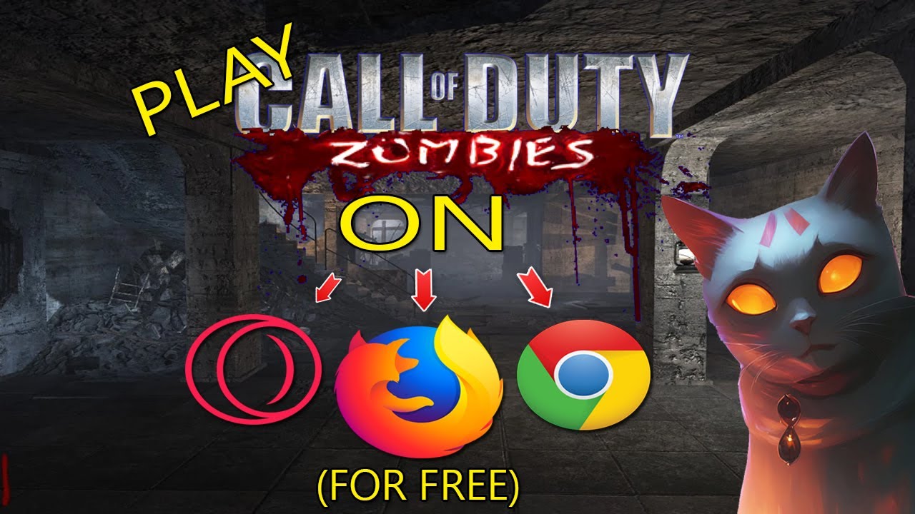 Playing Call of Duty Zombies On A Web Browser | NZP - YouTube
