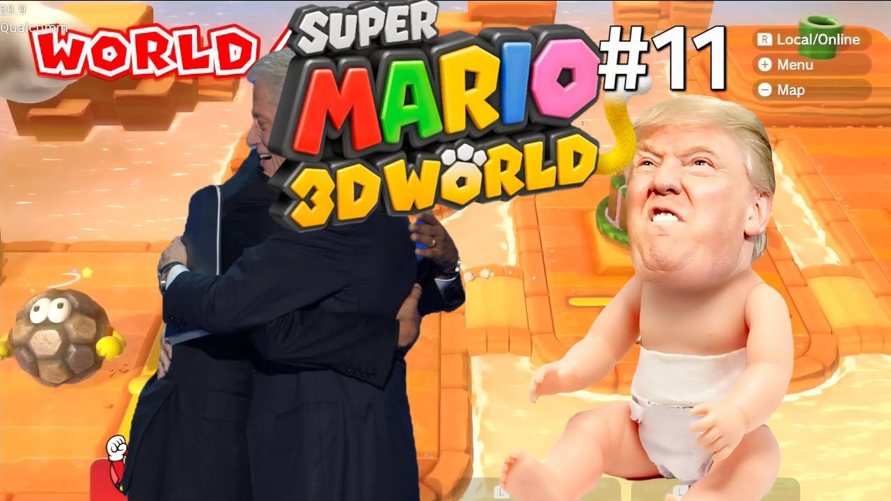 Presidents Play Super Mario 3D World- Episode 11 - YouTube