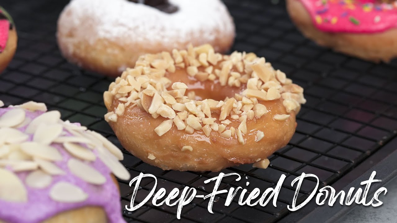DEEP FRIED DONUTS | Baking Simpol - YouTube