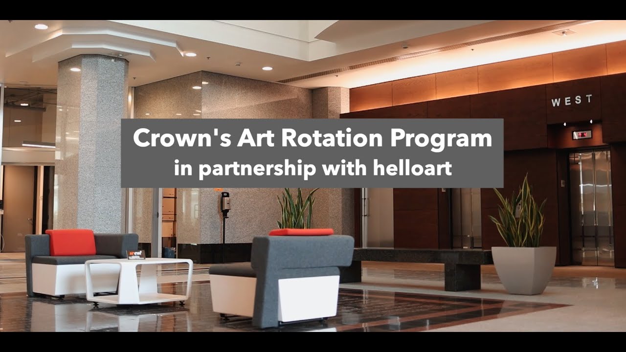 Crown Art Rotation in Partnership with helloart - YouTube