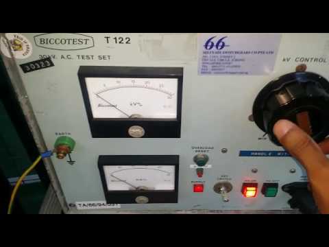 Bicotest T122 AC Test Set 30kV Repair by Dynamics Circuit (S) Pte. Ltd ...
