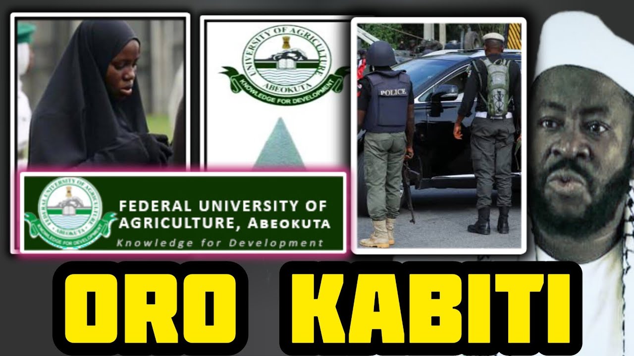 Ikilo Nla Fun Gbogbo Olopa,Alase Ile Eko Funnab Lori Hijab -Mufti ...