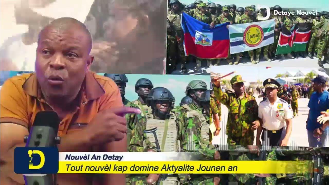 18 Jan 2025 Flash! Gro Pote Boure Sou Babekyou Sa gen 30 Minit Militè Kenya Yo fè Masak Sou ...