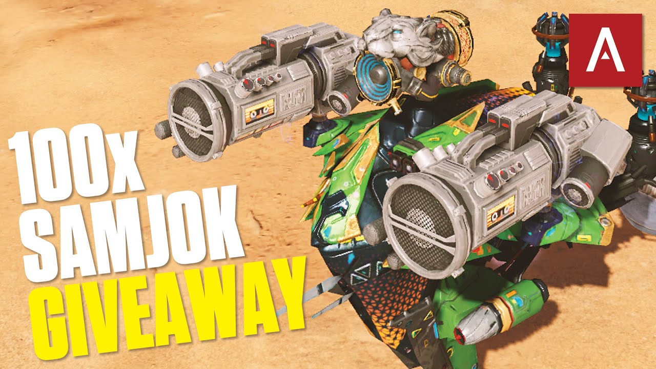 🔴 War Robots Win A New Robot – 100x Samjok Giveaway - YouTube