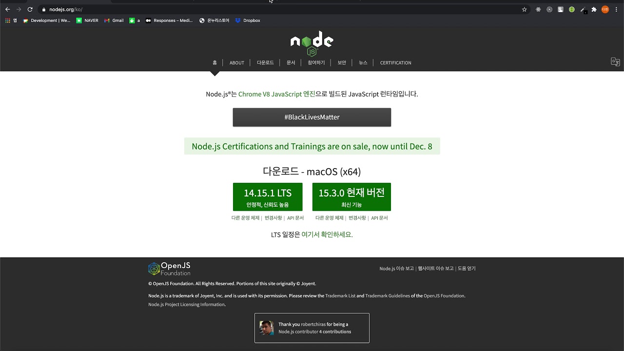 Nodejs와스프링부트의 가장 큰 차이 Youtube