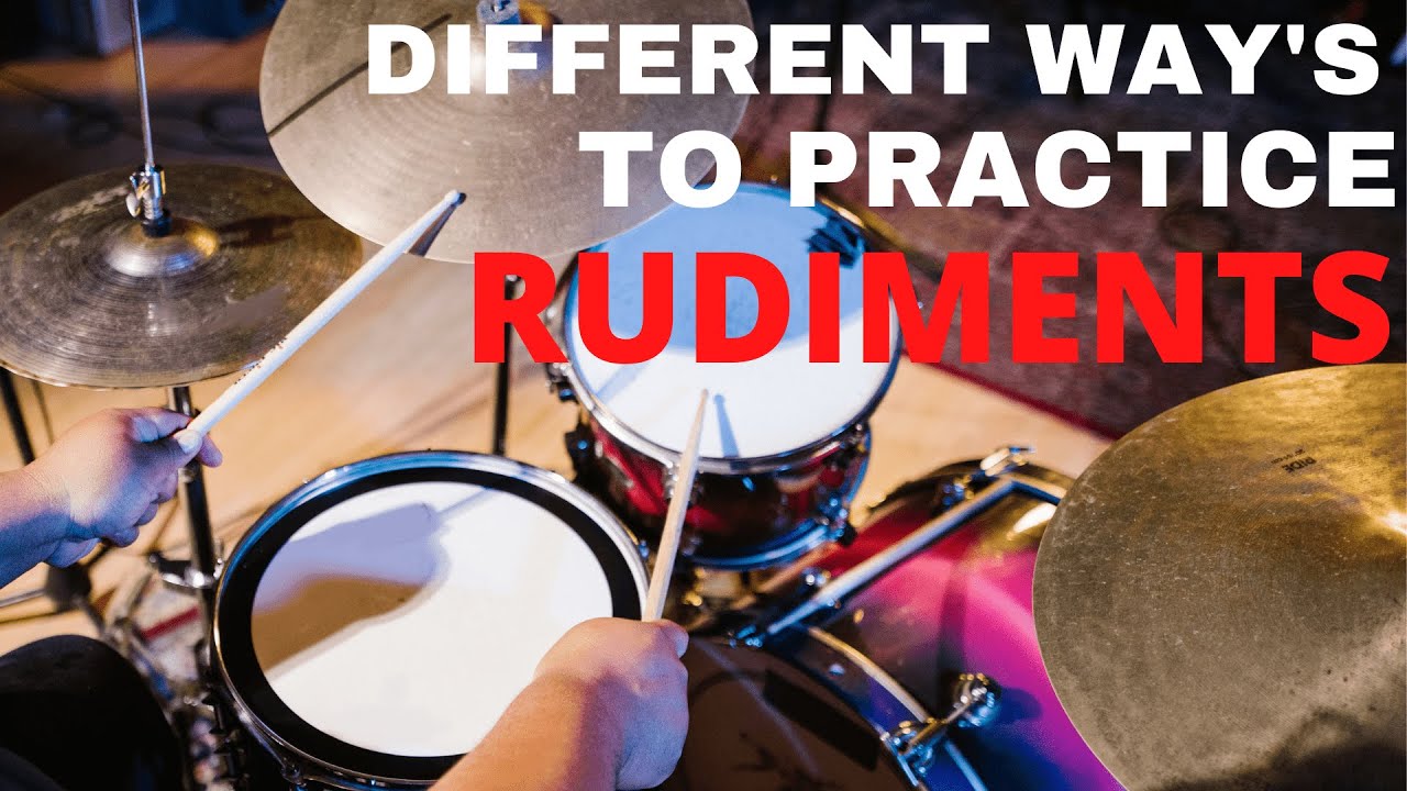 Practice rudiments on the drum kit - From beginner to advanced - Yanick ...