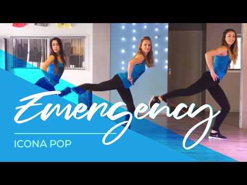 Icona Pop - Emergency - HipNThigh Fitness Workout Dance Choreo Legs Booty Hips Thighs