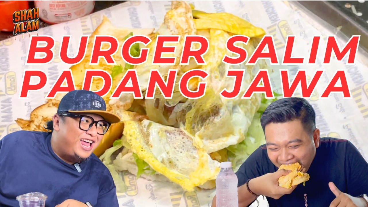 BURGER TEPI JALAN PALING PADU : RAHSIA BURGER SALIM 10 TAHUN. - YouTube
