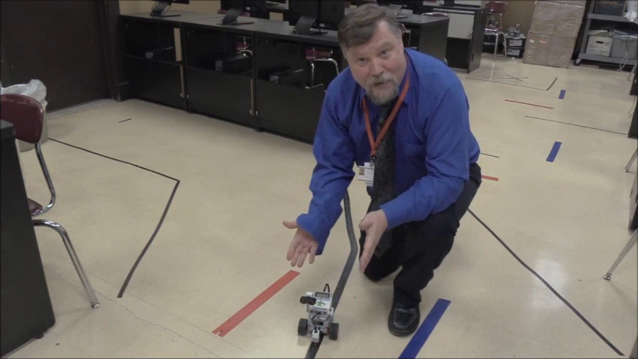 Lego Mindstorms EV3 Line Follower Program - YouTube