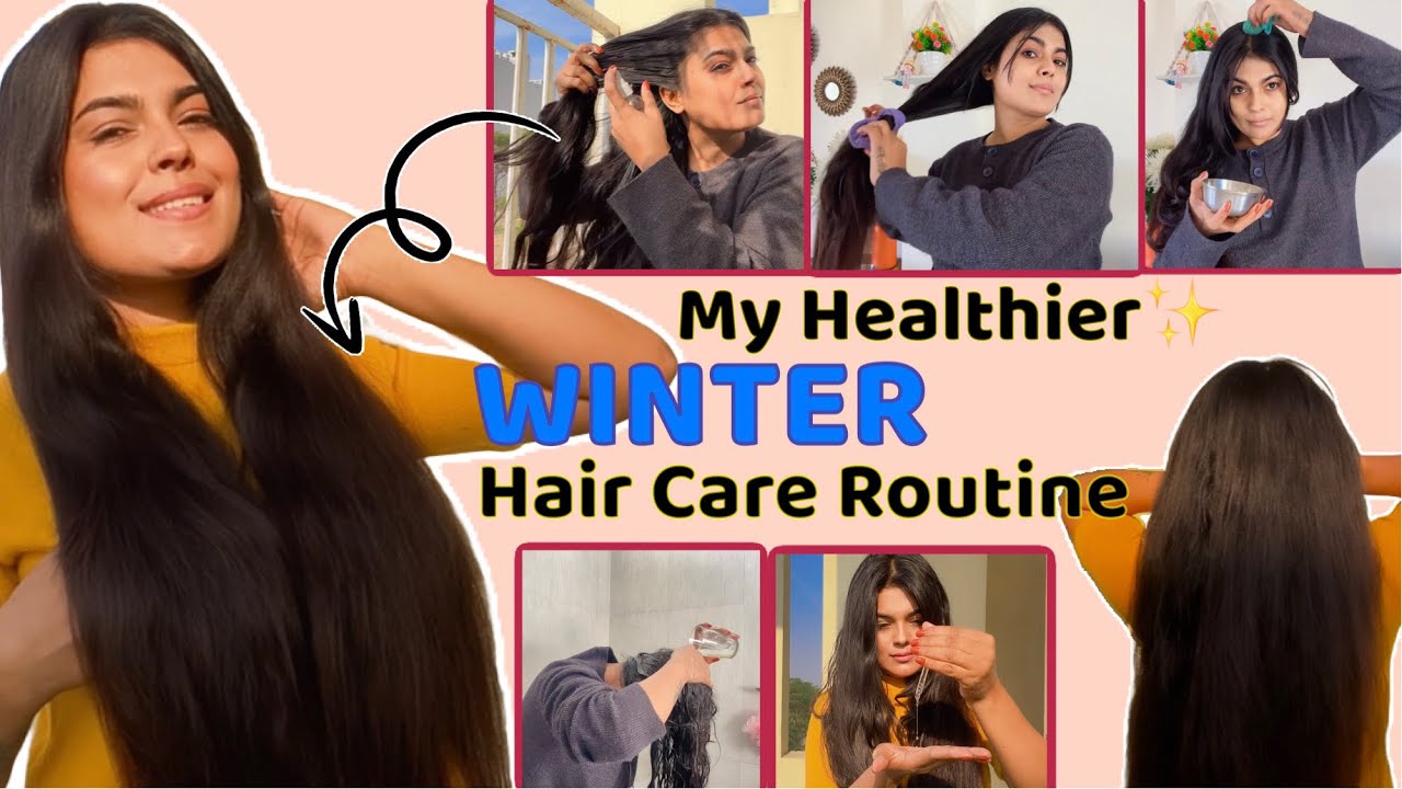 My Full Day Winter Hair Care Routine with Home remedies || A Hair Care ...