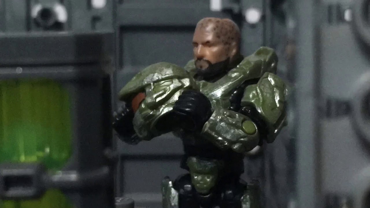 Master chief vs flood pt1 - YouTube