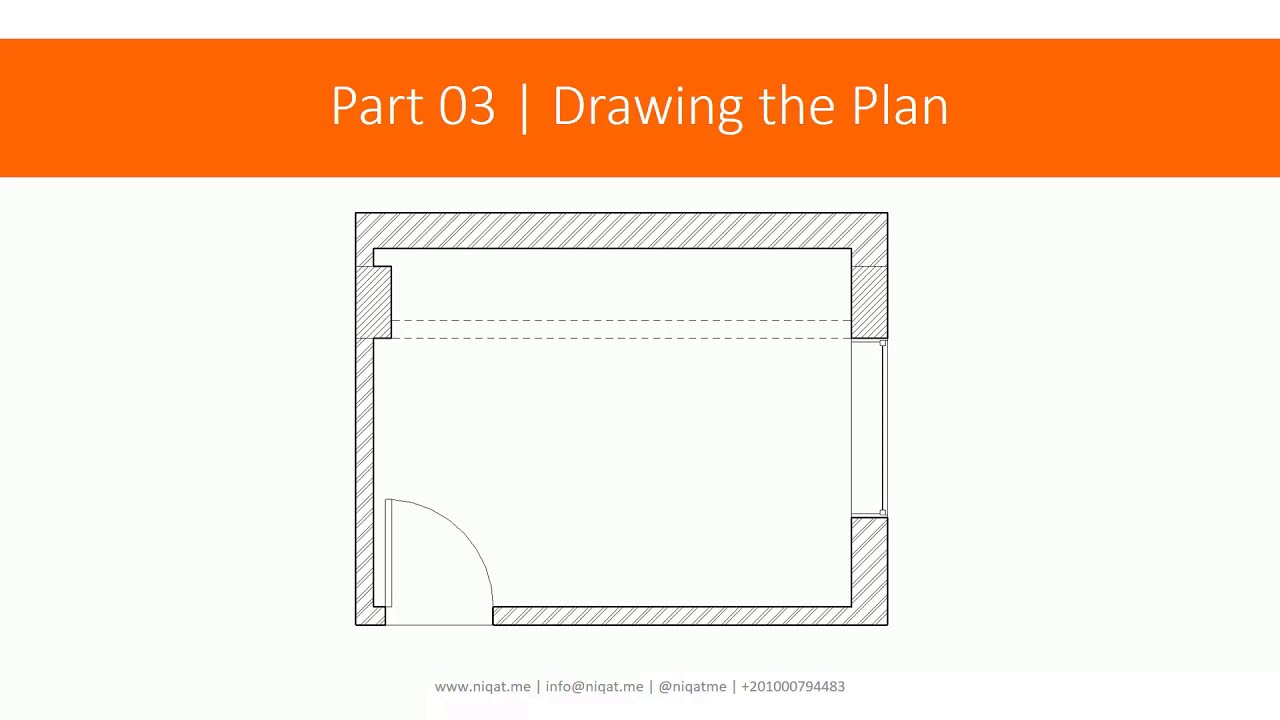 Lesson 03 Drawing The Plan - YouTube