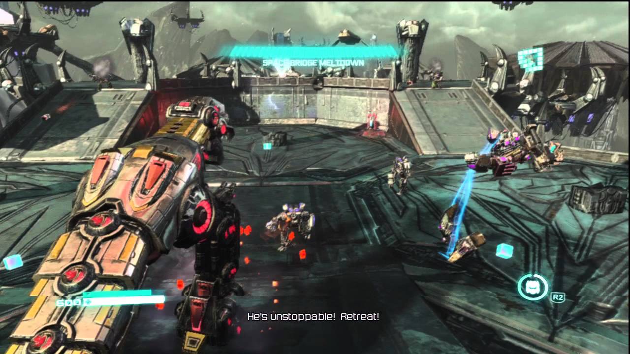T-Rex Rampage [HD] Grimlock in Transformers: Fall of Cybertron - YouTube