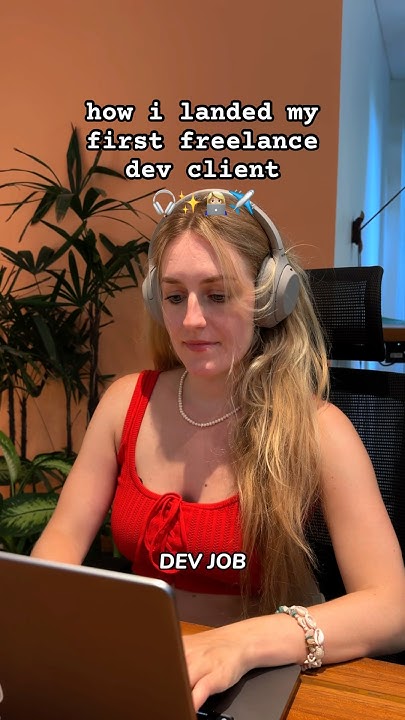 How I landed my first freelance dev client 💻 ️🎧 - YouTube
