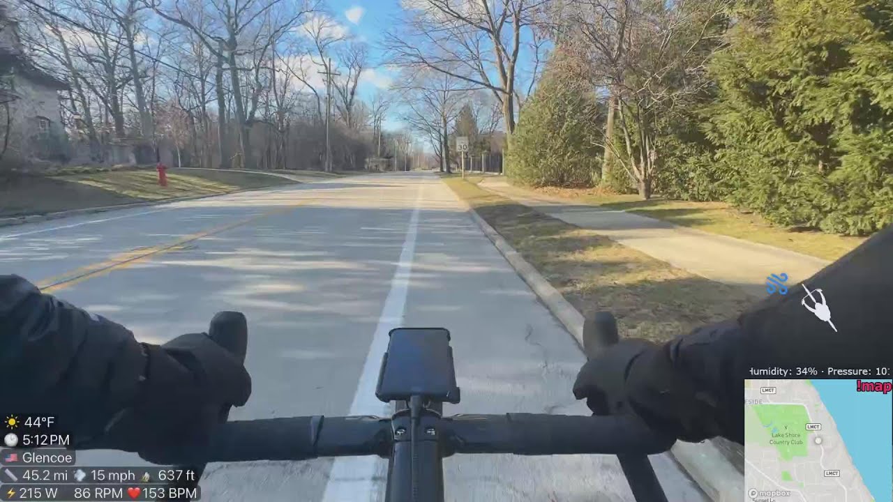 Windy start to spring // Chicago Cycling // !first - YouTube
