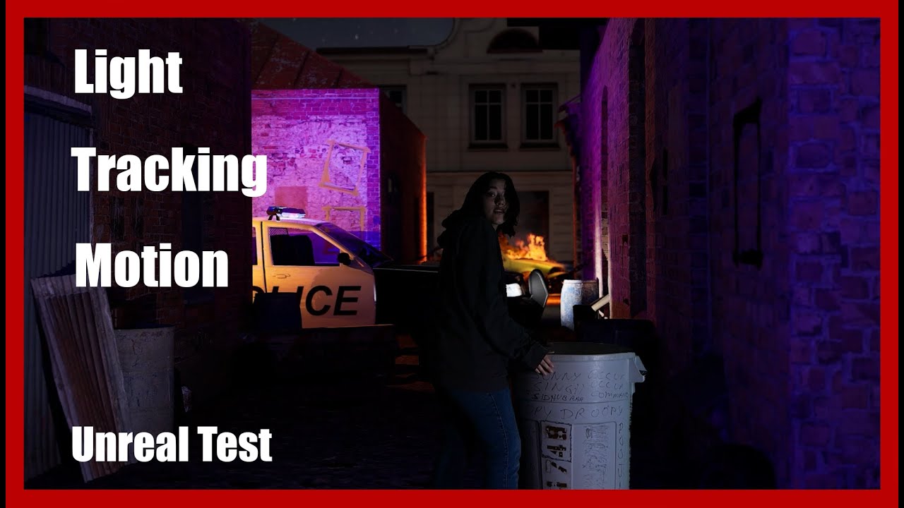 Motion Tracking Light - Unreal 5 test - Reshoot - YouTube