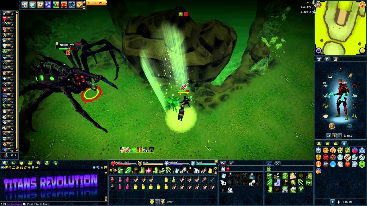 [RS3] Araxxor - Tunnel 3 - Full kill with sounds - YouTube