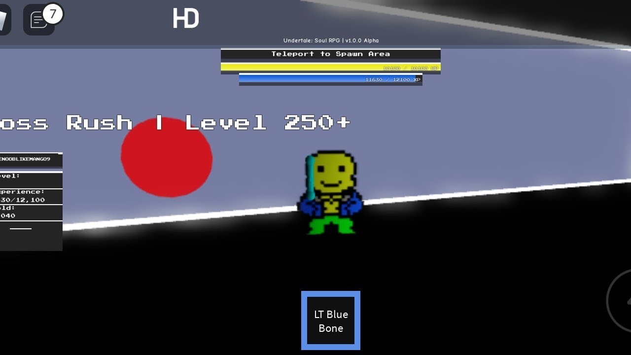 Boss Rush Roblox undertale (1 HIT) - YouTube