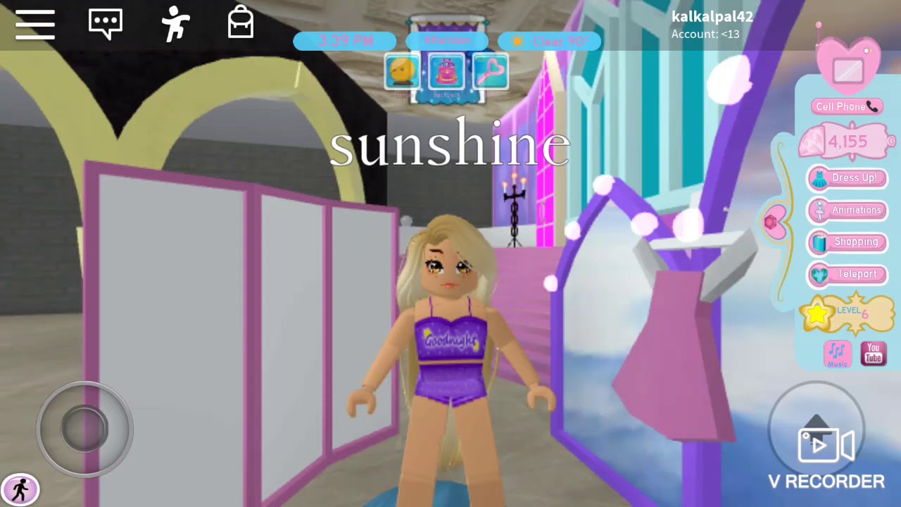 Playing roalye high with Rayven plays games - YouTube