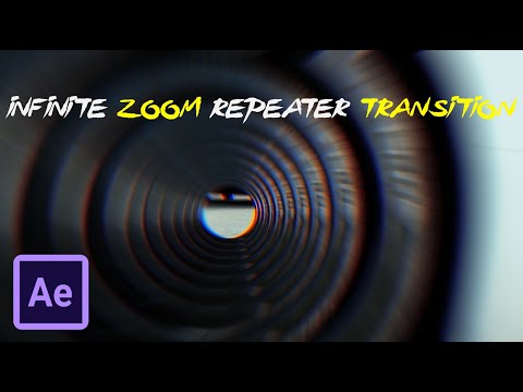 INFINITE ZOOM REPEATER TRANSITION IN (DARIJA)