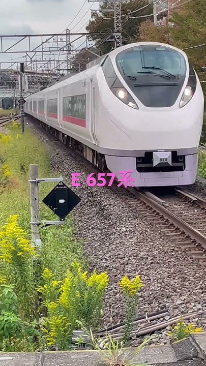 e657系我孫子駅通過! - YouTube