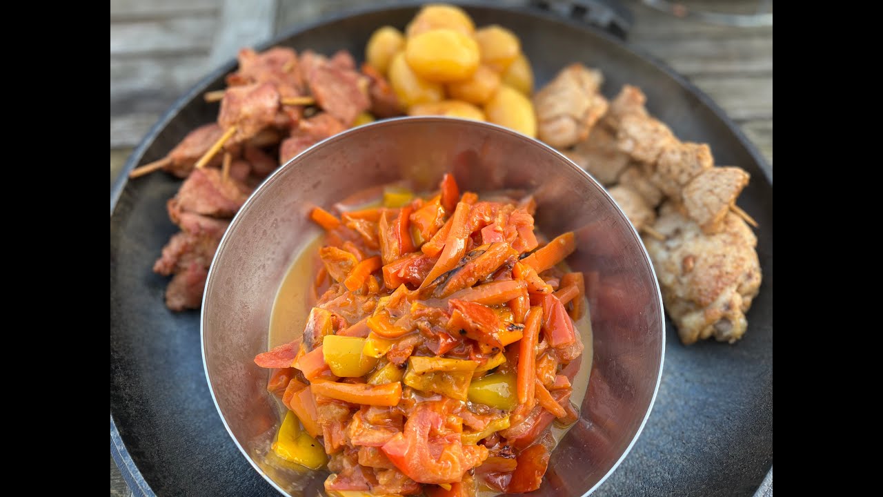 Kochen mit dem Kasan, heute Schaschlik - YouTube