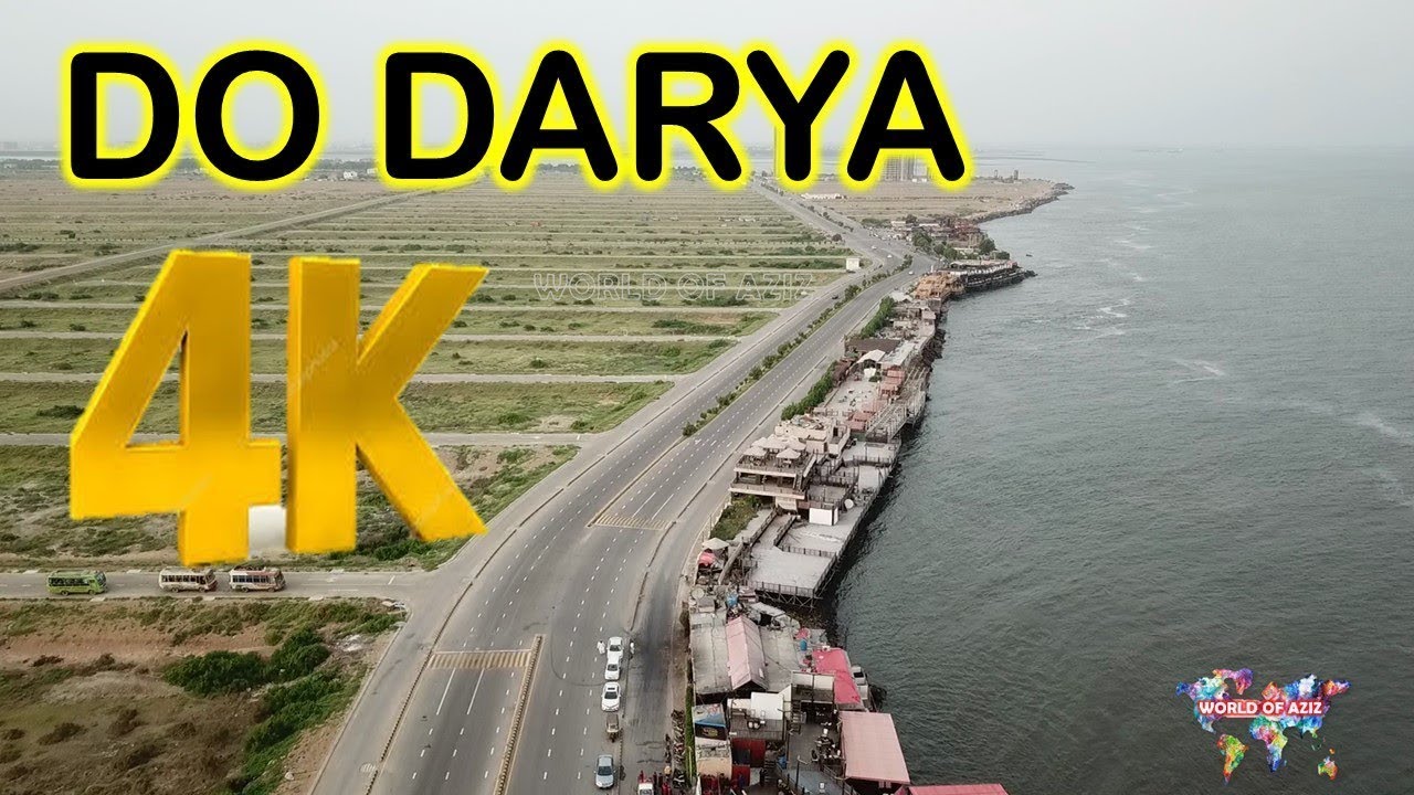 Do Darya karachi- 4K view-Drone - YouTube