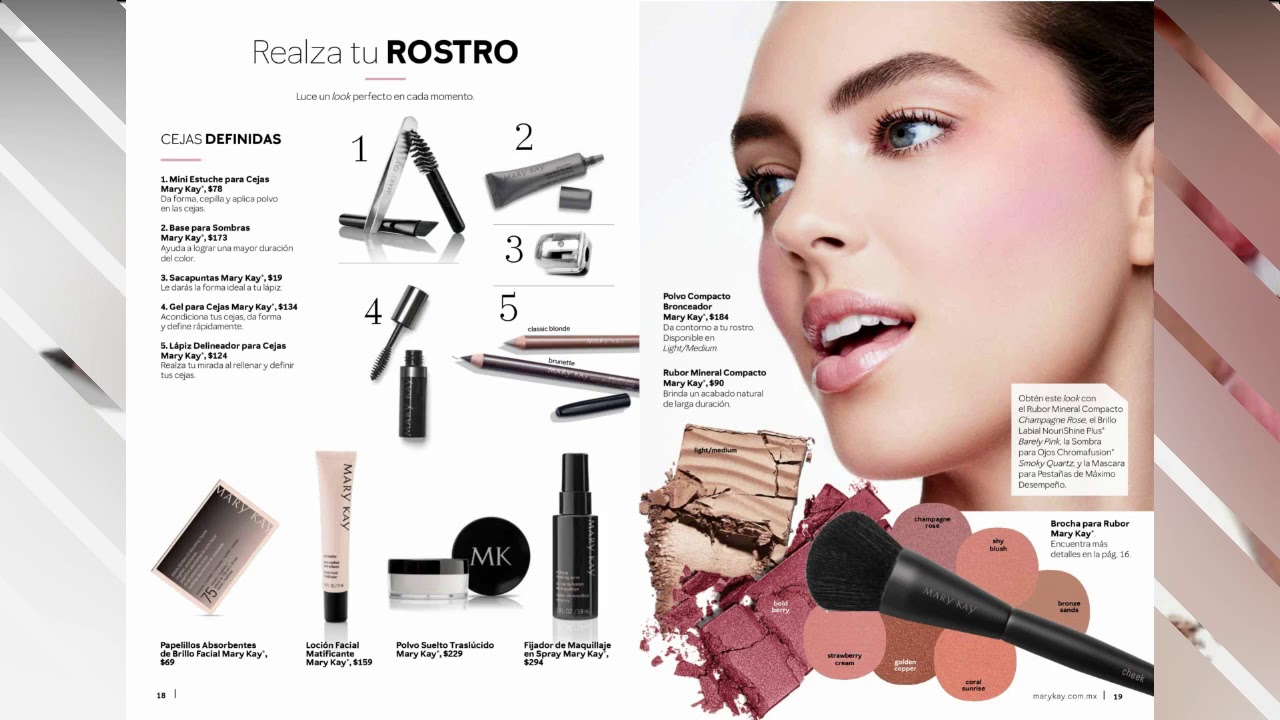 Folleto Mary Kay Mayo-Junio 2018 - YouTube