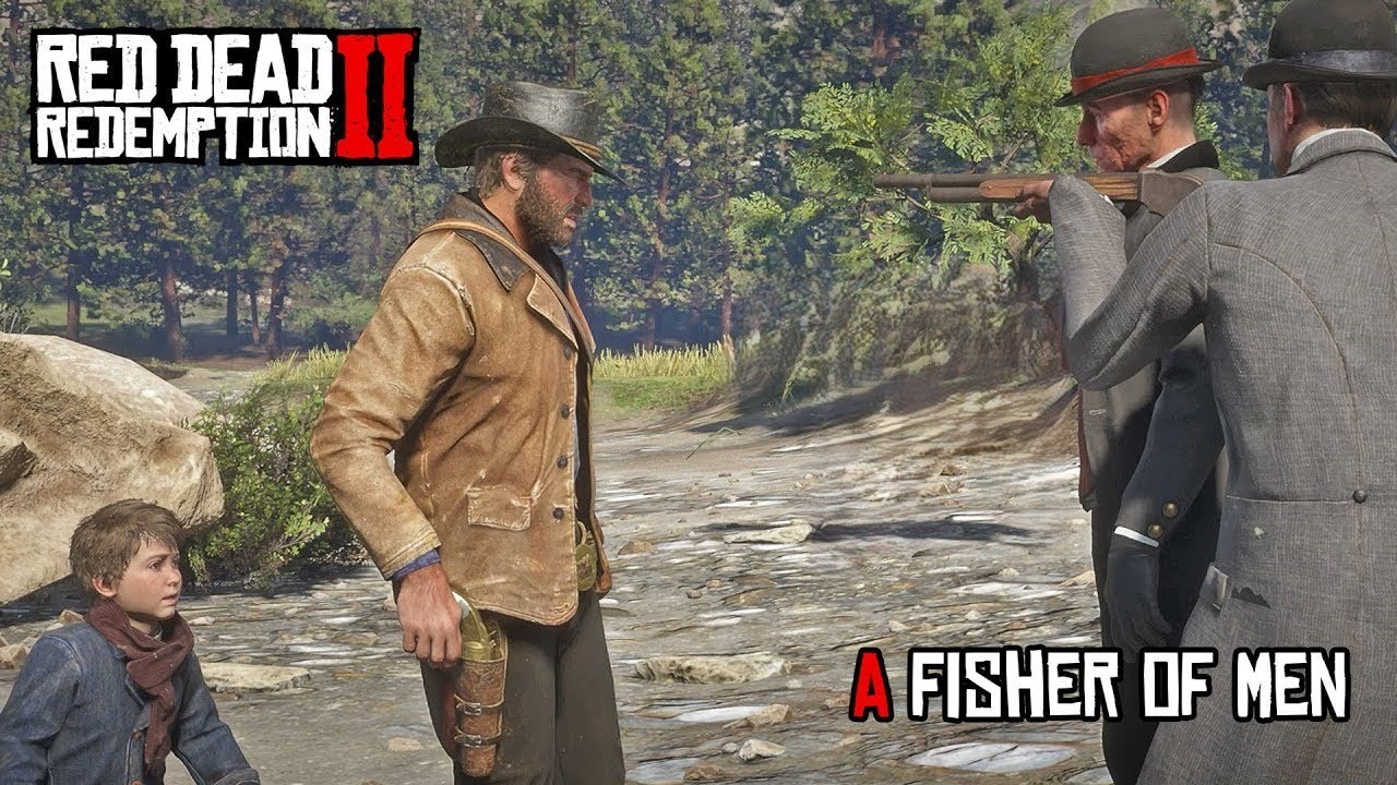 RED DEAD REDEMPTION 2 GAMEPLAY CHAPTER -2,A Fisher of Men # ...