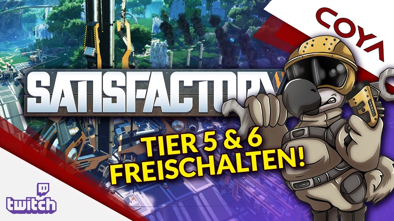 SATISFACTORY XL GAMEPLAY • TIER 5 & 6 FREISCHALTEN • Deutsch, German ...
