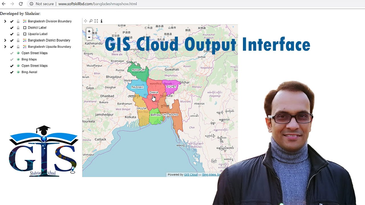 GIS Cloud Web Map Share Interface (Course: Fundamental of Web GIS ...