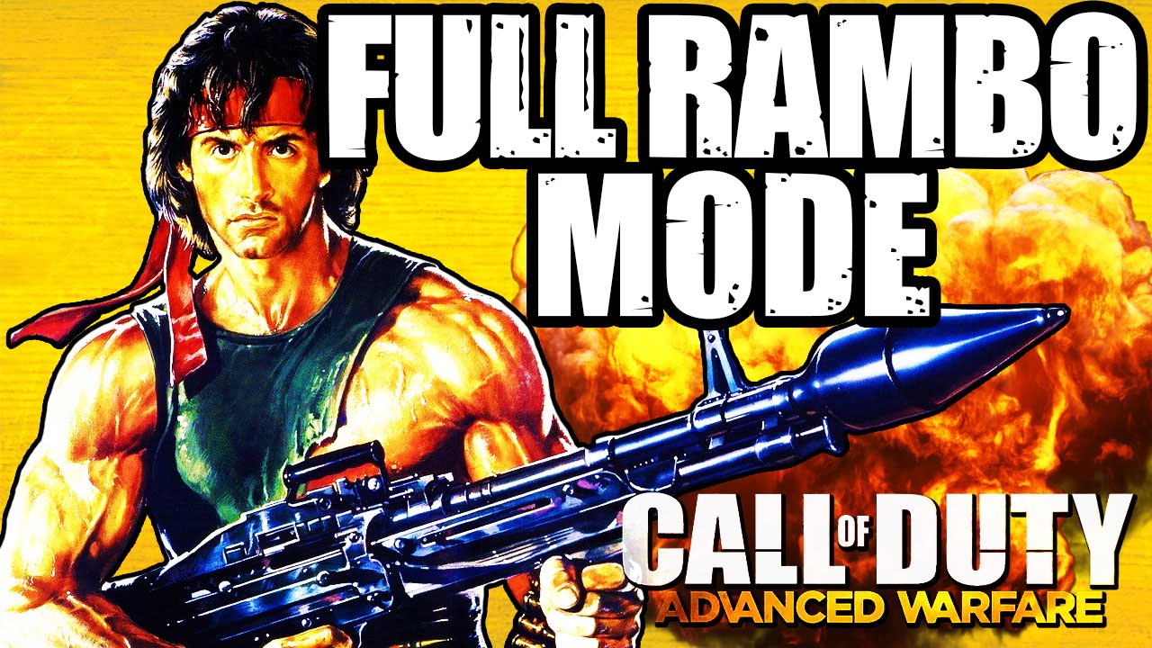 FULL RAMBO MODE! - When You Destroy Everyone! (Advanced Warfare ...