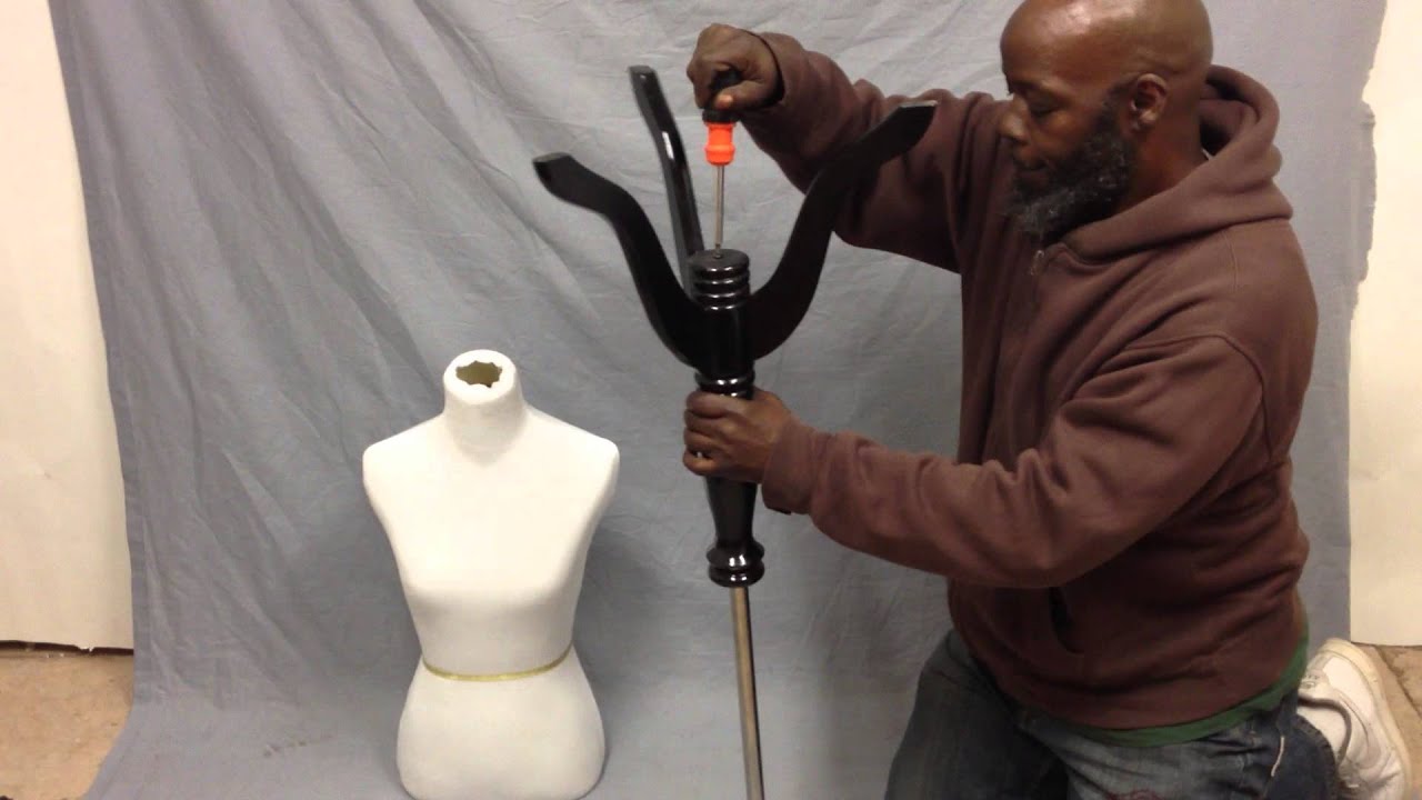 Assembly Tutorial for Female Mannequin Dress & Slacks Form + Tripod ...