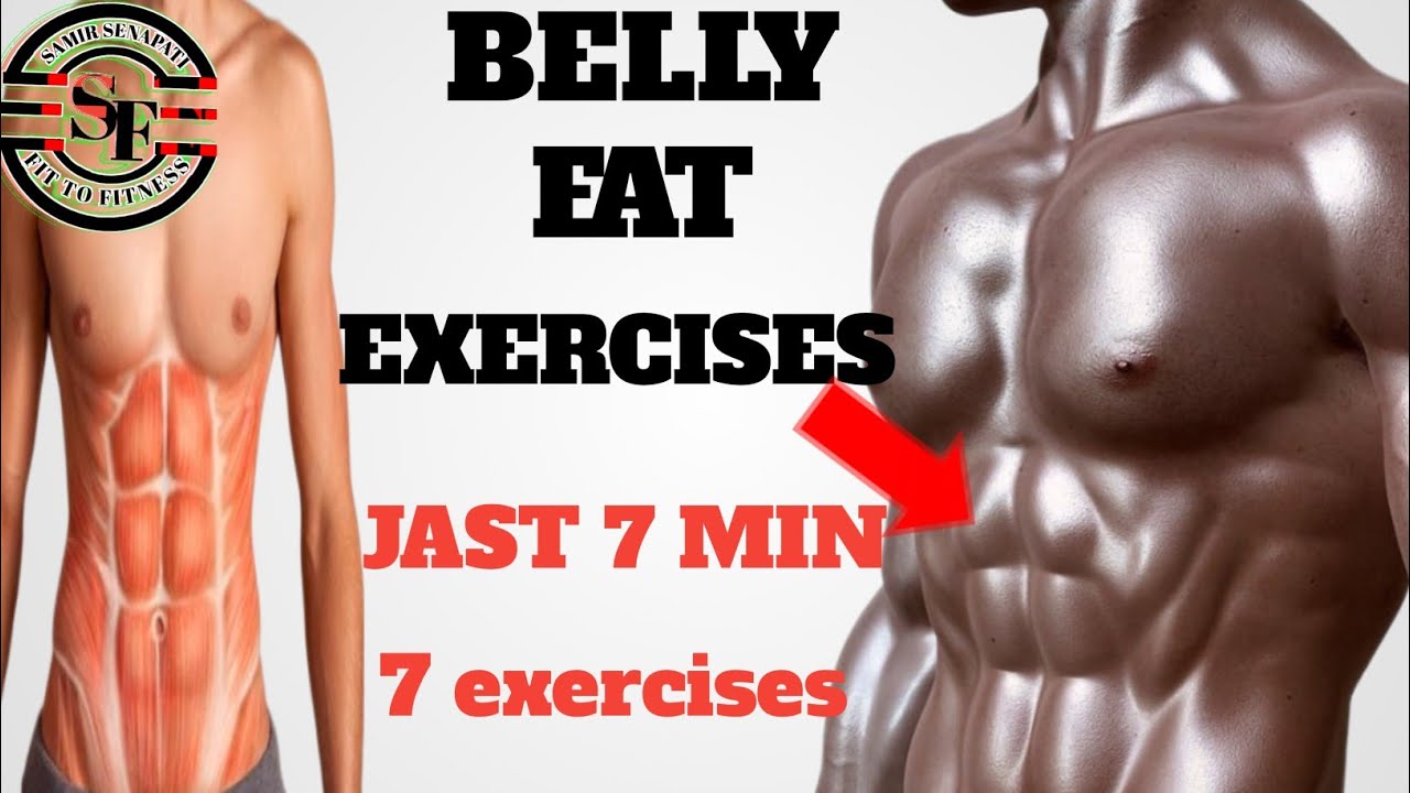 Say Goodbye to Belly Fat with This 7-Minute Workout - YouTube