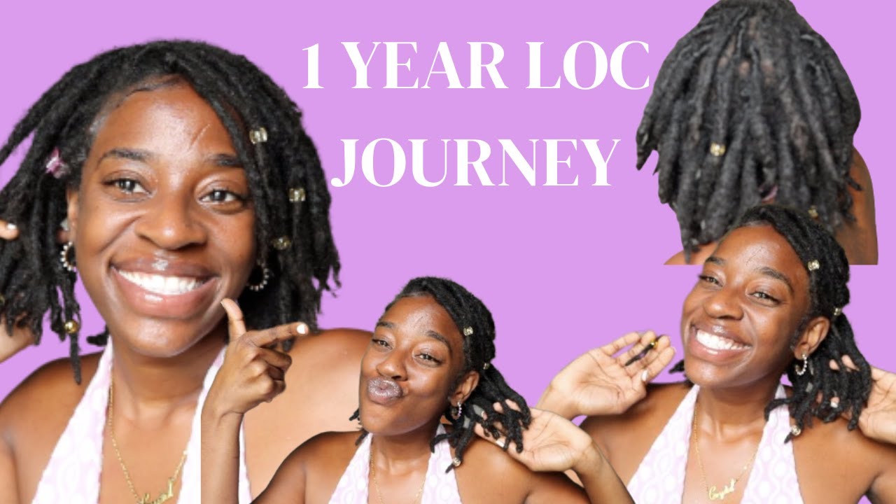 1 YEAR LOC JOURNEY UPDATE! #locs - YouTube