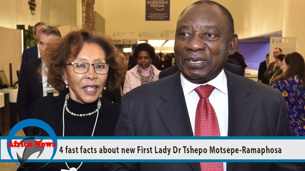 4 fast facts about new First Lady Dr Tshepo Motsepe-Ramaphosa. - YouTube