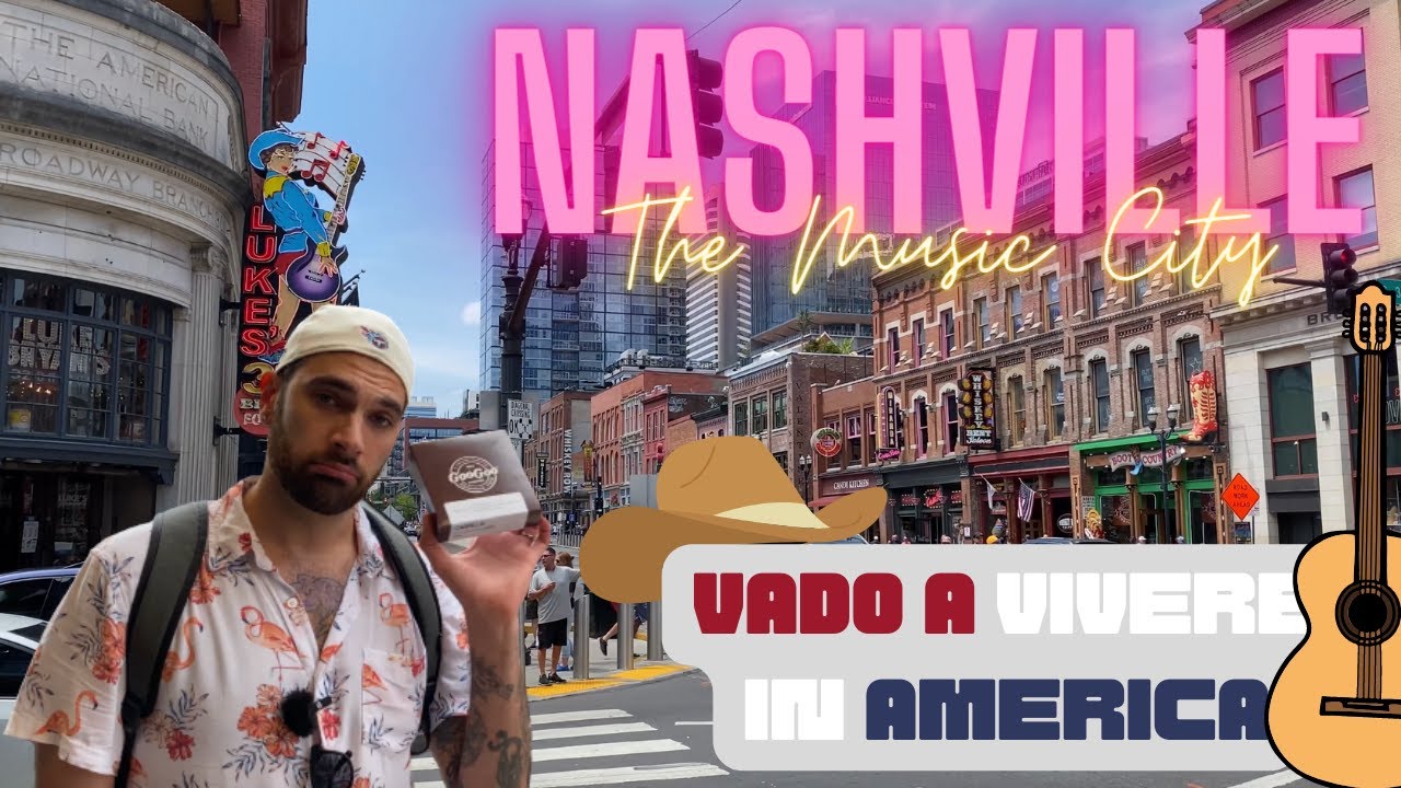La capitale della Musica Country: NASHVILLE, The Music City! - YouTube