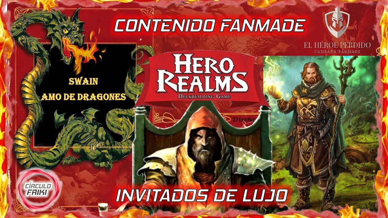⭕⚔HERO REALMS⚔: Charla sobre el contenido Fanmade de Hero Realms con ...